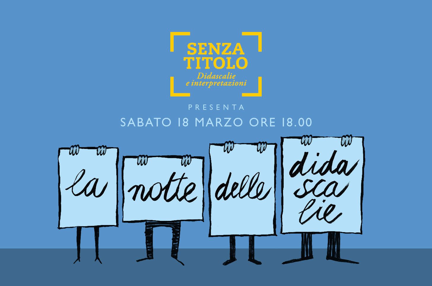 LA NOTTE DELLE DIDASCALIE - VolumeBK